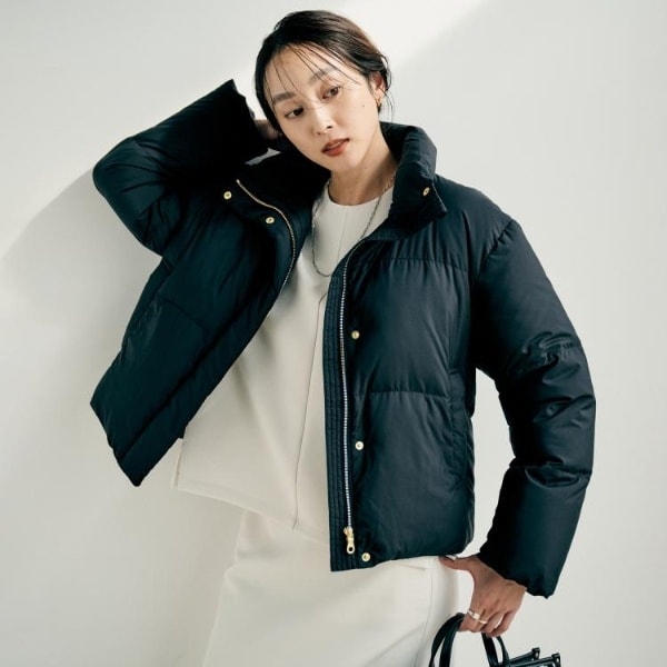 アンタイトル（UNTITLED）/【トレンド撥水機能防寒】ショートダウンコート