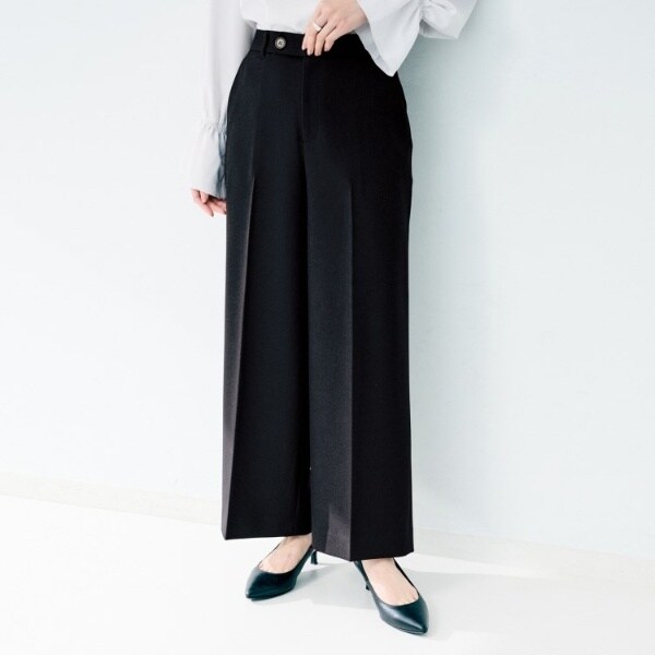 アンタイトル（UNTITLED）/杢調ワイドパンツ