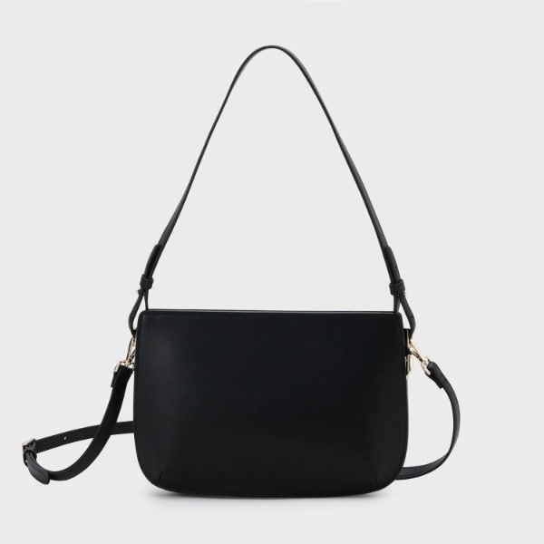 アンタイトル（UNTITLED）/スプリットレザーフラットショルダー