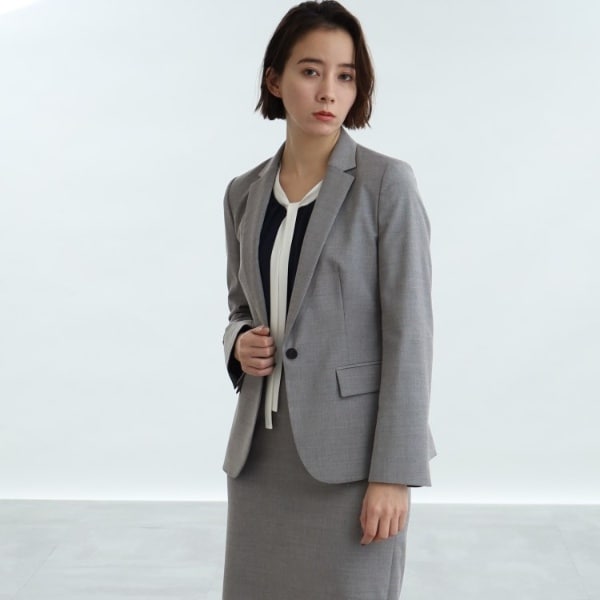 インディヴィ（INDIVI）/【洗える】テーラードジャケット