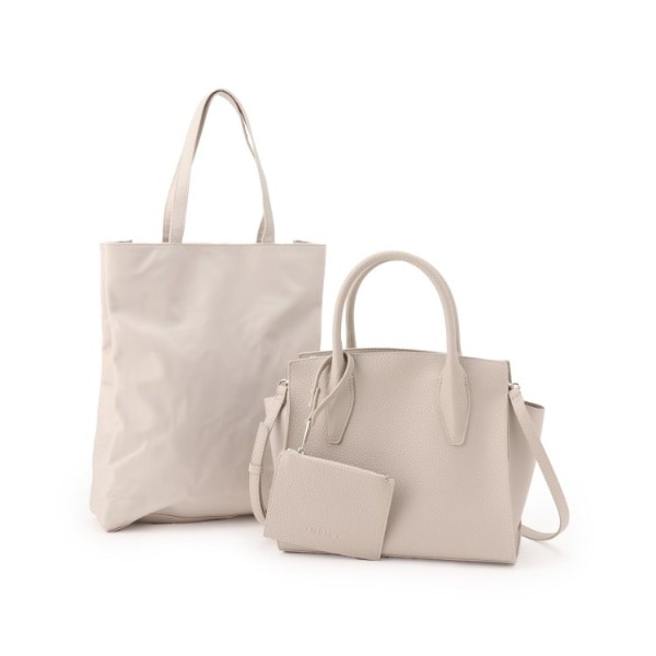 インディヴィ（INDIVI）/◆【合皮／マルチWAY／サブバッグ付】ミニショルダーバッグ