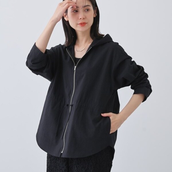 インディヴィ（INDIVI）/【日本製】ドライタッチ ウィンドブレーカー