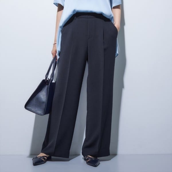 インディヴィ（INDIVI）/【着る日傘／遮熱／UVケア】ワイドパンツ