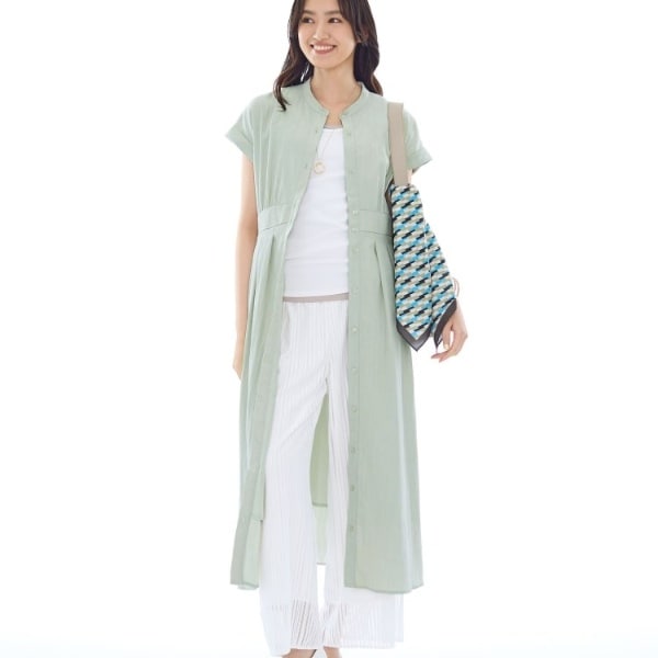 インディヴィ（INDIVI）/フレアワンピース