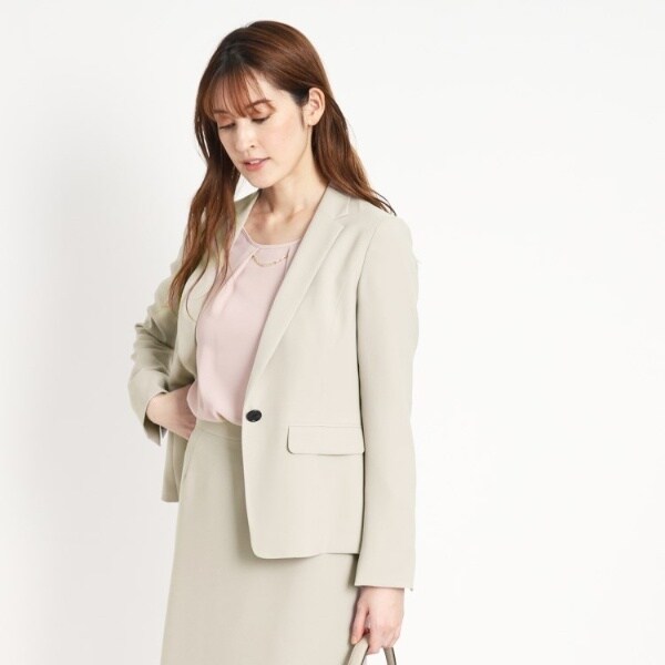 クード シャンス（COUP DE CHANCE）/【洗える／日本製／通勤】テーラードジャケット