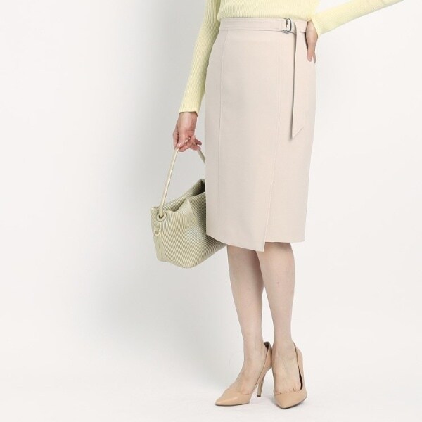 クード シャンス（COUP DE CHANCE）/【洗える】タイトシルエットのスカート