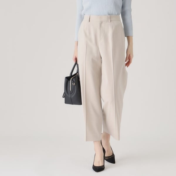 クード シャンス（COUP DE CHANCE）/【洗える／日本製】ストレートワイドパンツ