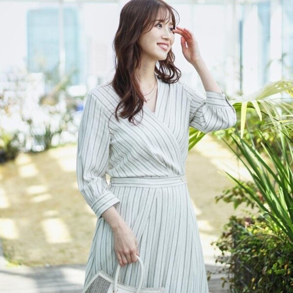 クード シャンス（COUP DE CHANCE）/【洗える】ストライプ柄