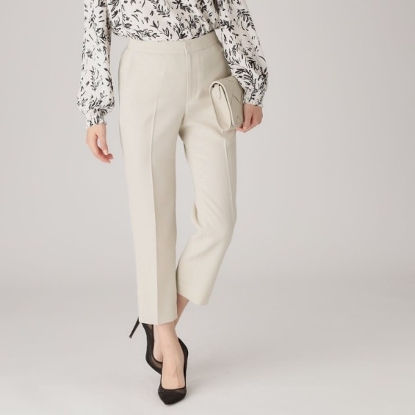 クード シャンス（COUP DE CHANCE）/【手洗い可／日本製】タックレテーパードパンツ