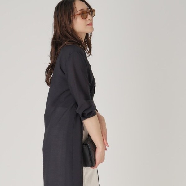 クード シャンス（COUP DE CHANCE）/【洗える】ロングブラウス