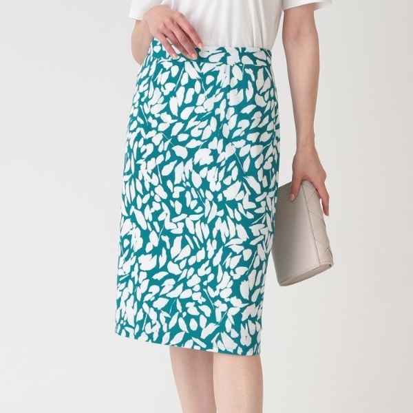 クード シャンス（COUP DE CHANCE）/【洗える／日本製／ジャージ素材】タイトシルエットのスカート