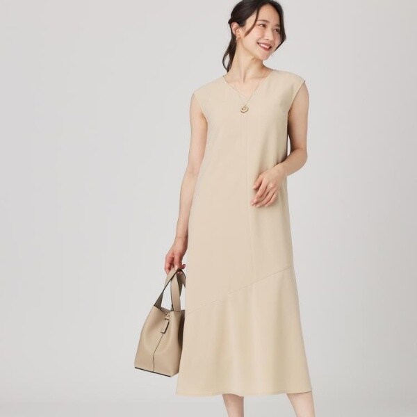 クード シャンス（COUP DE CHANCE）/【手洗い可／日本製】フレアワンピース