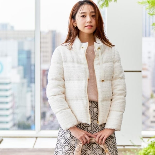 クード シャンス（COUP DE CHANCE）/【ショート丈】ツイードダウン