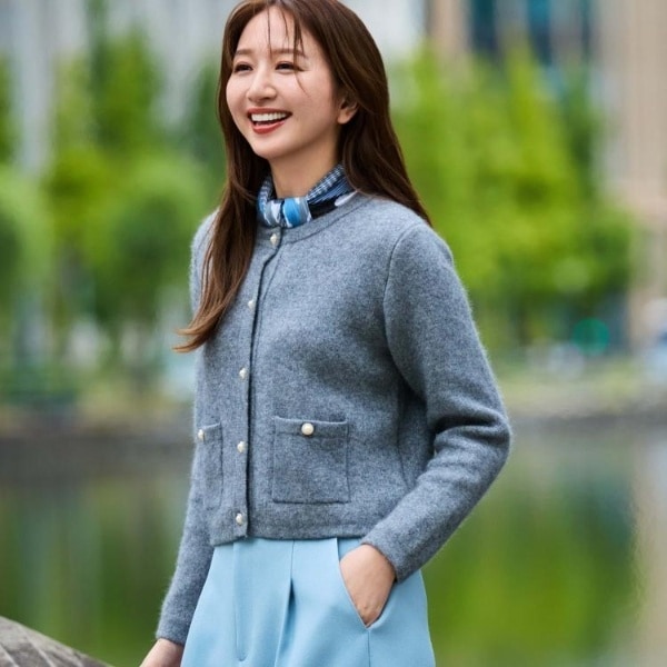 クード シャンス（COUP DE CHANCE）/【手洗い可】ジャケット風カーディガン