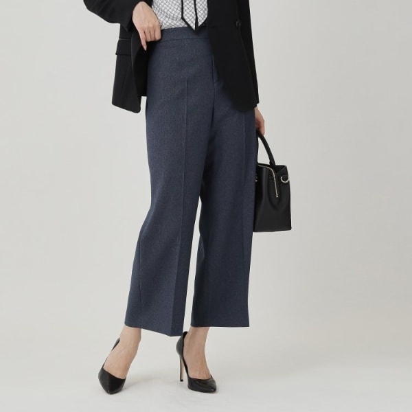 クード シャンス（COUP DE CHANCE）/【手洗い可】ストレートワイドパンツ