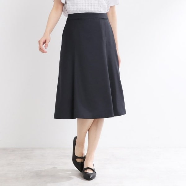 リフレクト（Reflect）/【洗える／セットアップ可】ドライタッチフレアスカート