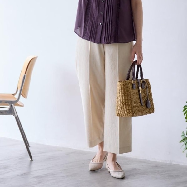 リフレクト（Reflect）/【マシンウォッシュ可／セットアップ可／通勤におすすめ】ドライタッチストレートパンツ