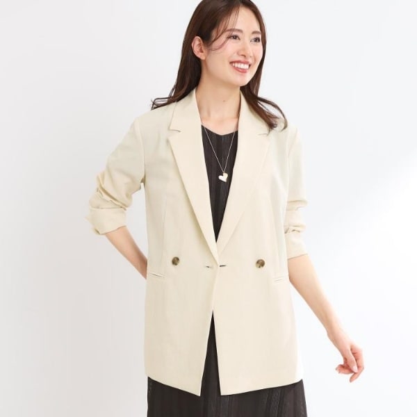 リフレクト（Reflect）/【マシンウォッシュ可／セットアップ可／通勤におすすめ】ドライタッチダブルジャケット