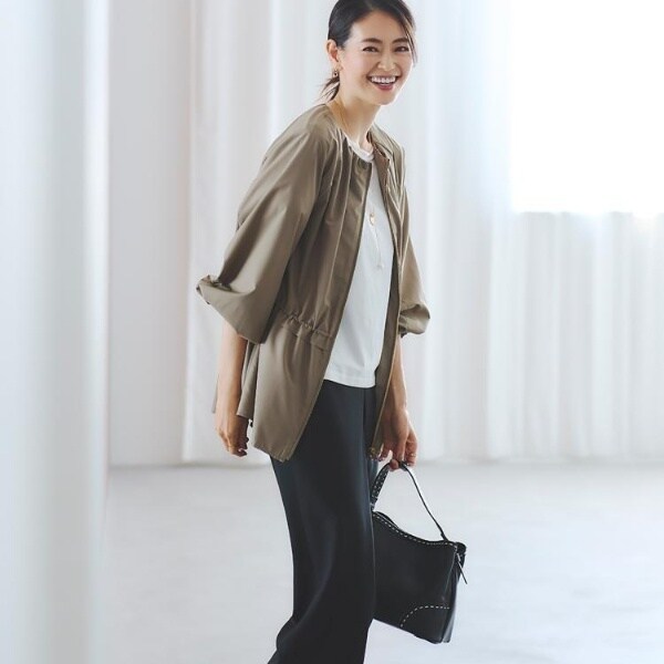 リフレクト（Reflect）/【パンツにもスカートにも合わせやすい◎】ライティブルゾン