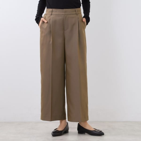 リフレクト（Reflect）/【キレイめもカジュアルスタイルも◎】ストレートワイドシルエットパンツ