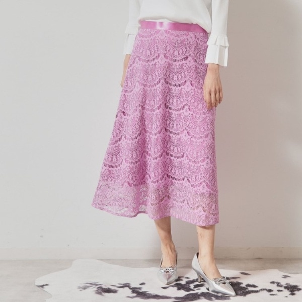 スーナウーナ（SunaUna）/【セットアップ可／S〜L】ふんわりフレアスカート