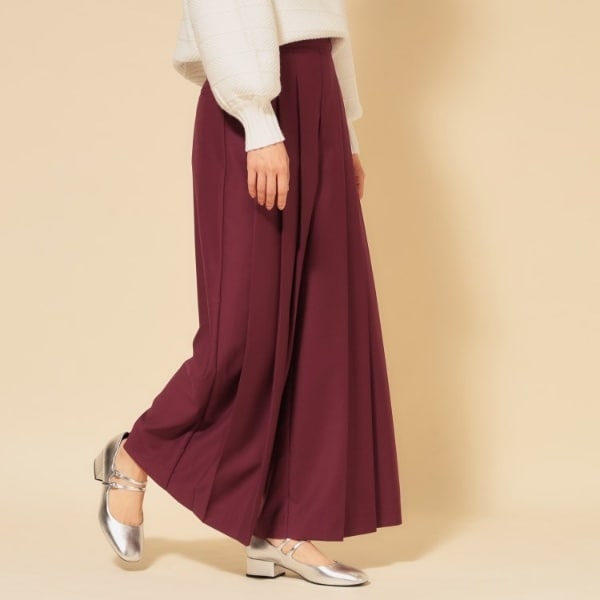 スーナウーナ（SunaUna）/【COLLECTION LINE】プリーツパンツ