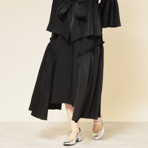 スーナウーナ（SunaUna）/【COLLECTION LINE】アシメフレアスカート