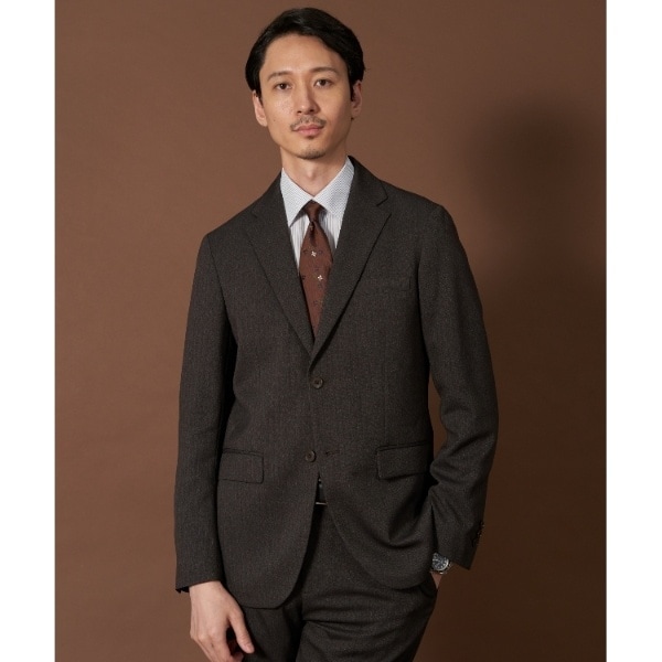 ザ ショップ ティーケー（THE SHOP TK）/AVANTウーリーヘリンボンジャケット【セットアップ可ビジネス対応洗えるストレッチ素材シワに…