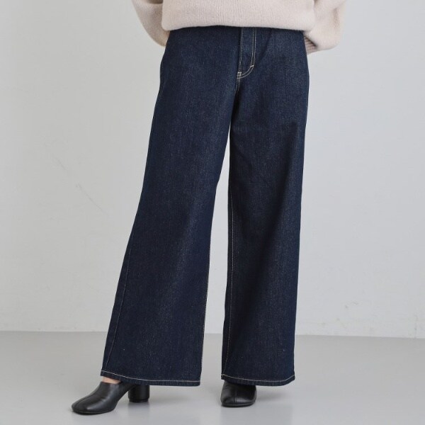 ザ ショップ ティーケー（THE SHOP TK）/【Lee】デニムワイドパンツ
