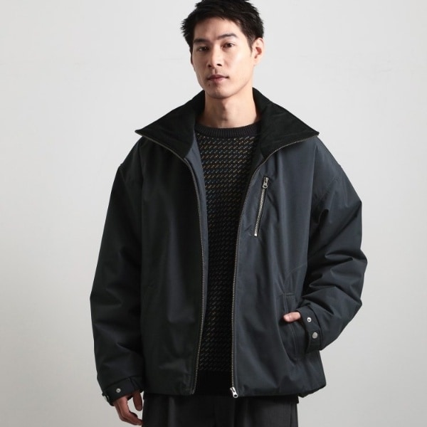 ザ ショップ ティーケー（THE SHOP TK）/【洗濯機可】きれいめにもカジュアルにも スタンドネックジップブルゾン