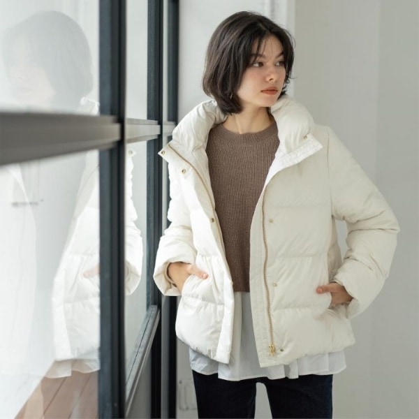 オペークドットクリップ（OPAQUE．CLIP）/撥水ショートダウン【防風抗菌防臭洗濯機洗い可】《SS〜LL》