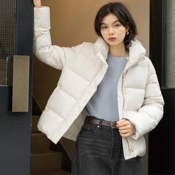 オペークドットクリップ（OPAQUE．CLIP）/撥水ショートダウン【防風抗菌防臭洗濯機洗い可】《SS〜LL》