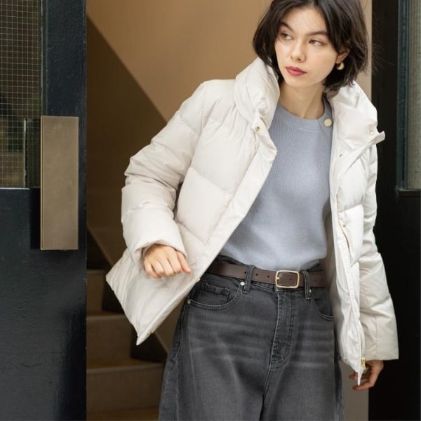 オペークドットクリップ（OPAQUE．CLIP）/撥水ショートダウン【防風抗菌防臭洗濯機洗い可】《SS〜LL》