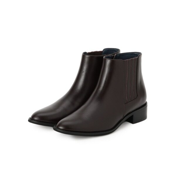 デッサン（Dessin）/牛革サイドゴアジップブーツ