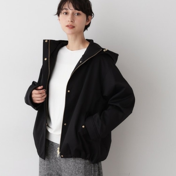 デッサン（Dessin）/【洗える】裾ドローコード付きマウンテンパーカ