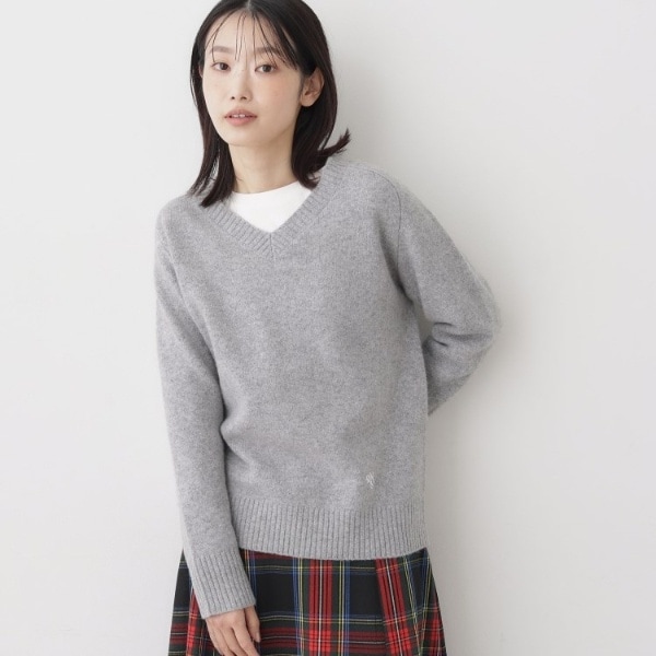 デッサン（Dessin）/ウールカシミヤVネック