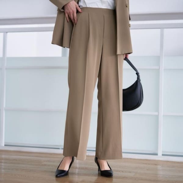 デッサン（Dessin）/【入卒／セレモニー／セットアップ可能】フレアシルエットパンツ