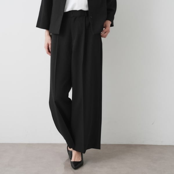 デッサン（Dessin）/【入卒／セレモニー／セットアップ可能】ダブルクロスワイドパンツ