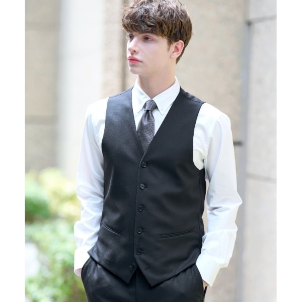 ドレステリア（DRESSTERIOR）/【セットアップ可】Super100’s 3ピース ジレ