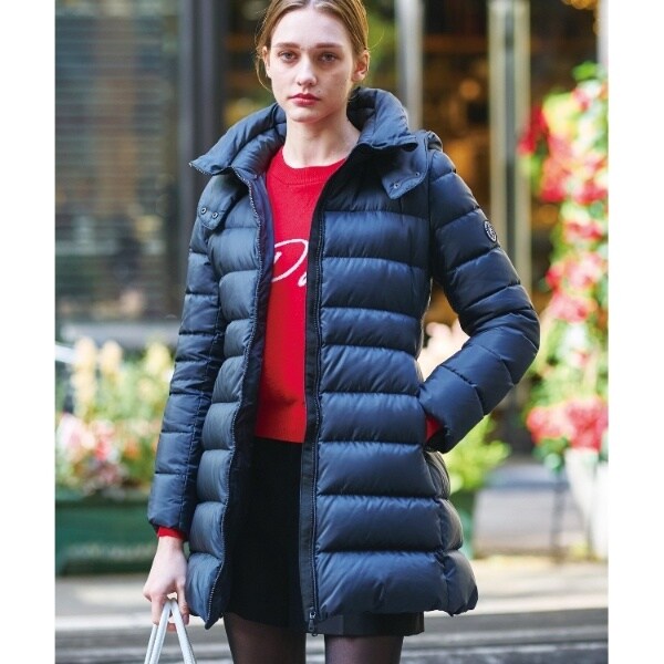 ドレステリア（DRESSTERIOR）/【大人百花冬号掲載 モデル美香さん着用】ホワイトグースダウンドレスコート