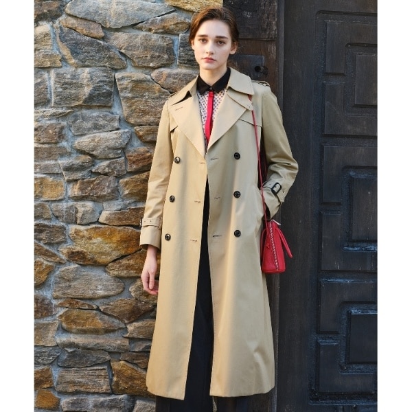 ドレステリア（DRESSTERIOR）/コットンギャバジントレンチコート