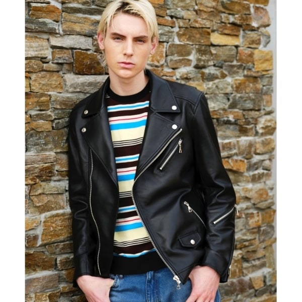 ドレステリア（DRESSTERIOR）/【本革】レザーライダースジャケット