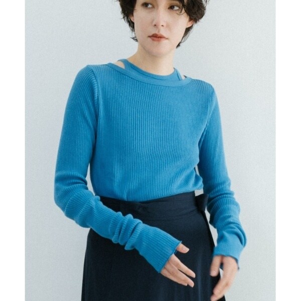 ドレステリア（DRESSTERIOR）/Carouselambra（ケラウズランブラ）レイヤードロングスリーブトップス