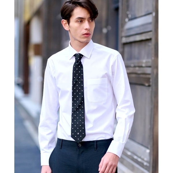 ドレステリア（DRESSTERIOR）/ワイドカラードレスシャツ