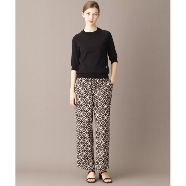 ドレステリア（DRESSTERIOR）/【ウエストゴムオリジナル柄】オーバーラップサークルイージーパンツ