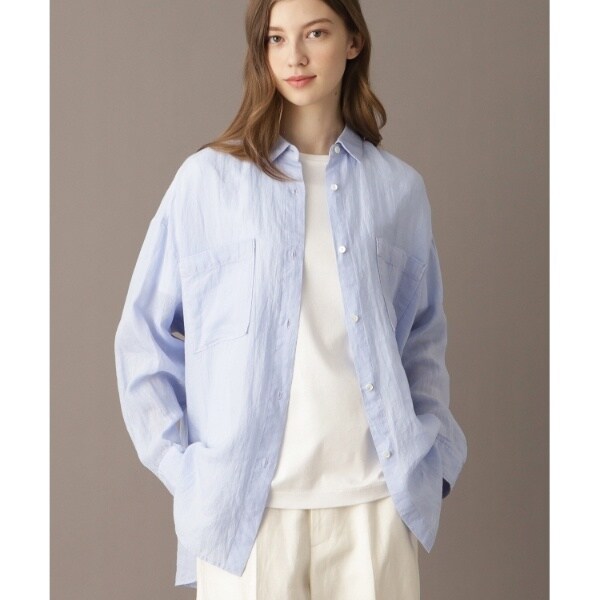 ドレステリア（DRESSTERIOR）/【人気定番ラミー100％】ガーメントダイラミーシャツ