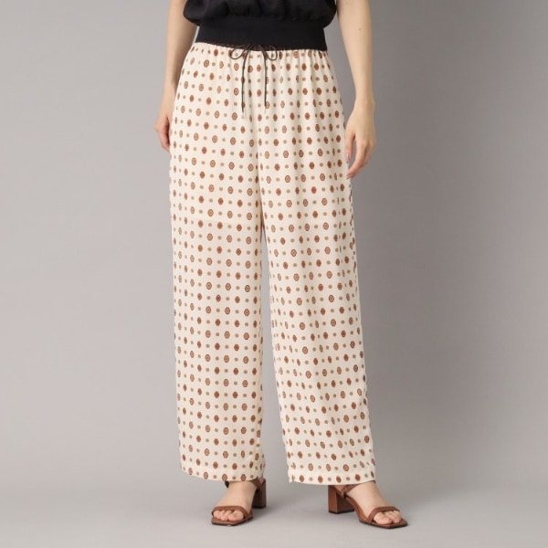ドレステリア（DRESSTERIOR）/【ウエストゴム小紋柄】エスニックヴィンテージプリントイージーパンツ