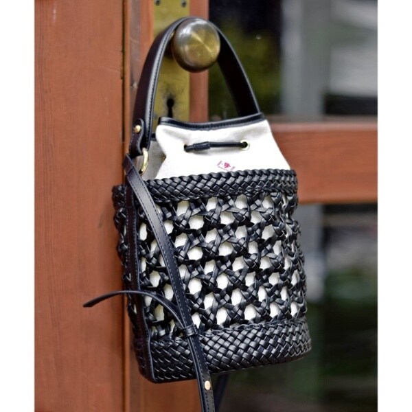 ドレステリア（DRESSTERIOR）/【3WAY】メッシュ＆キャンバス バケツBAG