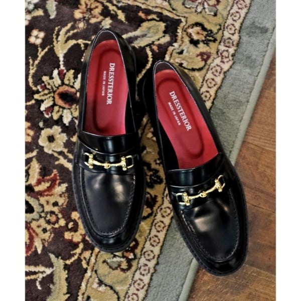 ドレステリア（DRESSTERIOR）/【軽量本革otonaMUSE 11月号掲載】ビットローファー