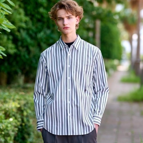 ドレステリア（DRESSTERIOR）/THOMAS MASON ストライプシャツ